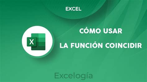 Función COINCIDIR en Excel usos fórmula o sintaxis y ejemplos Función COINCIDIR en Excel usos fórmula o sintaxis y ejemplos