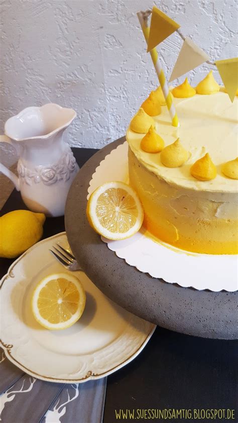 Süß & Samtig: Triple Lemon Cake