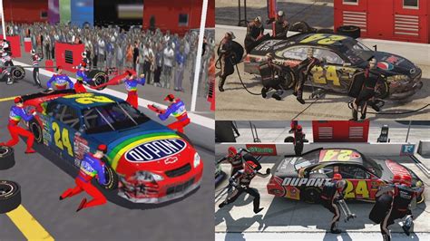 Evolution Of Pit Stops In Nascar Racing Games 1994 2025 Youtube