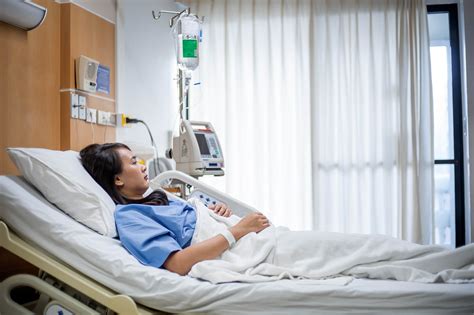 Cancer Patient In Hospital