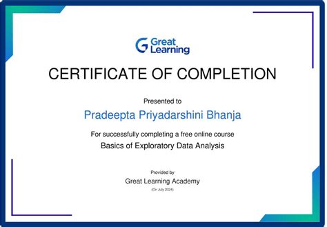 Completed Exploratory Data Analysis Course Pradeepta Priyadarshini Bhanja Posted On The Topic
