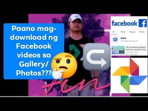 Paano mag-download ng video sa Facebook at ma-save sa Gallery gamit ang ...