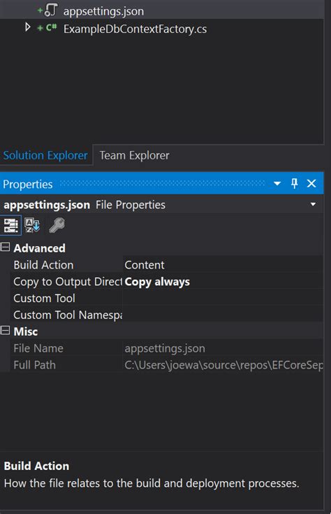 Separating EF Core Migrations Joe Blogs