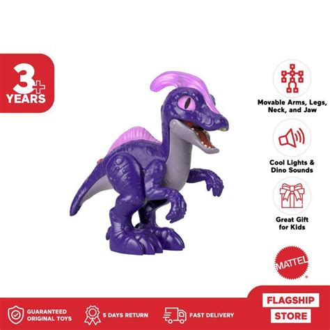 Jual Imaginext Jurassic World Deluxe Figure Parasaurolophus Xl Mainan