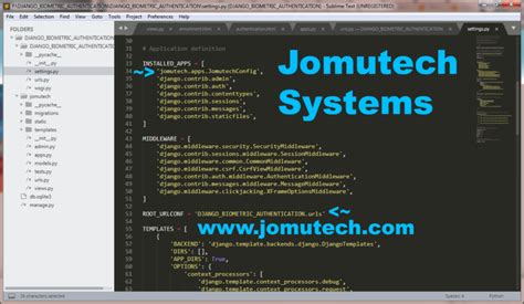 Python Django Biometric Authentication Joseph Mwema Biometrics Engineer