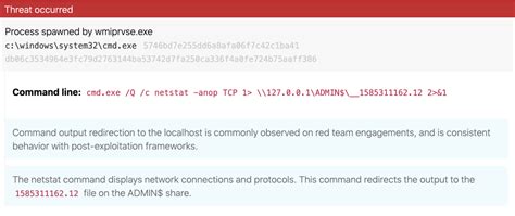 windows command shell threat detection report red canary