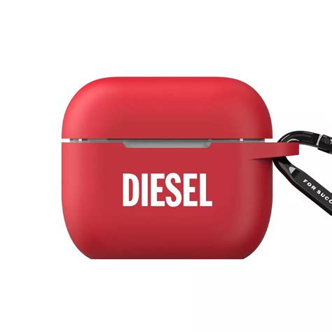 Diesel รุ่น Airpod Case Silicone เคส Airpods 3 สี Redwhite Vgadz