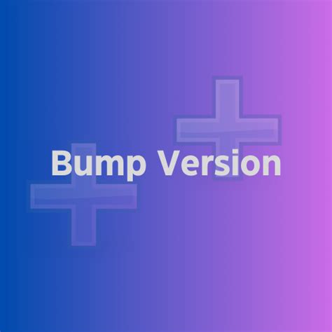 Bump Version Visual Studio Marketplace