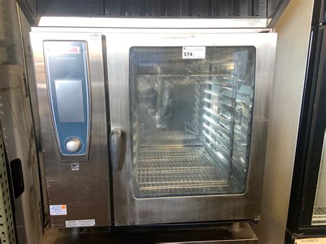 Rational Scc We 102 Electric Combi Oven Steamer W Vent Hood 3ph 208v
