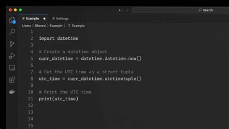 Basic Example Of Python Function Datetime Datetime Utcoffset