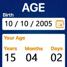 Android 용 Data of Birth Age Calculator Calculate Age 다운로드