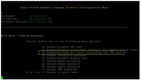 Release 6 2 Cisco Vision Dynamic Signage Director Administration Guide
