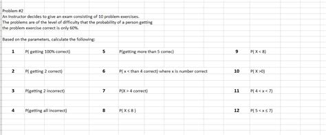 Solved Problem 2An Instructor Decides To Give An Exam Chegg Com