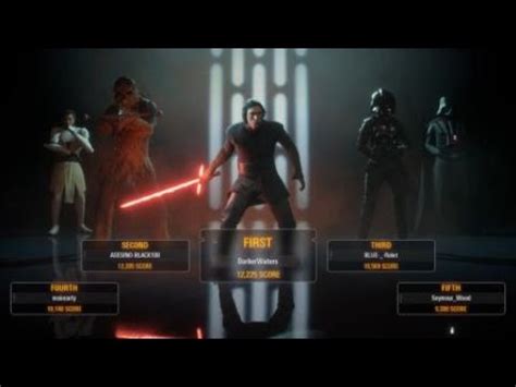 Swbf2 Hvv I Place First The Last Kill Determines The Winning Team