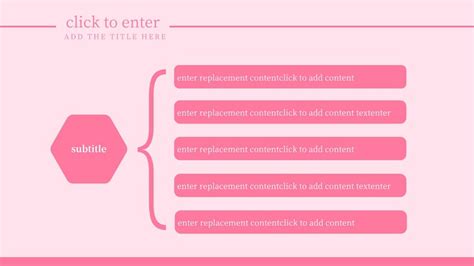 Pink And White Diagram With Pink Background Google Slide Theme And Powerpoint Template Slidedocs