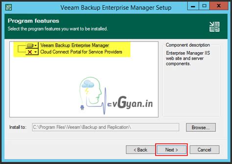 Veeam Backup Deploy Veeam Backup Enterprise Manager