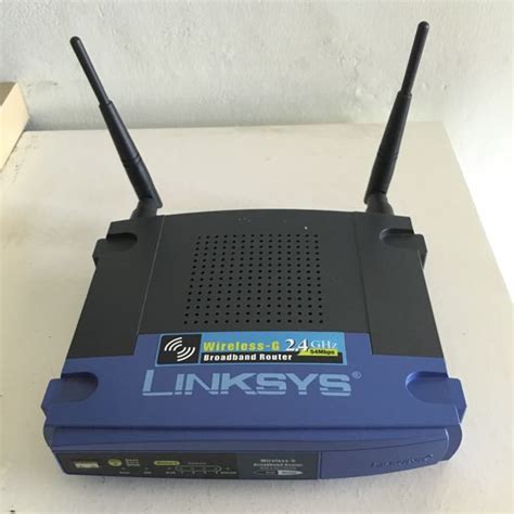 Used Linksys Wireless G 2 4ghz Broadband Router Computers And Tech Parts And Accessories