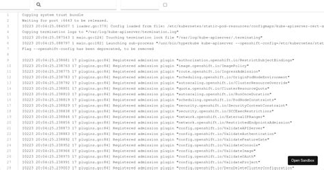 Patternflyreact Log Viewer Examples Codesandbox Patternflyreact Log Viewer Examples Codesandbox