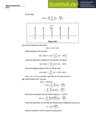 Continuous Time Fourier Transform Solutions To Recommended Problems PDF
