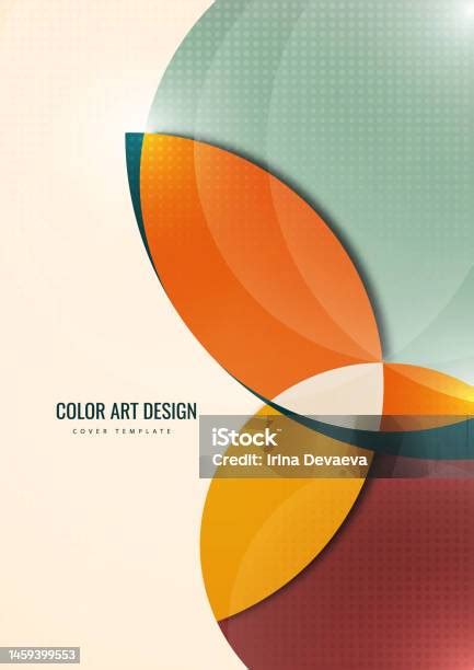 화려한 종이 컷 모양의 추상적인 배경 기업 디자인 포스터 배너 명함 엽서에 대 한 템플릿입니다 벡터 0명에 대한 스톡 벡터 아트 및 기타 이미지 Istock