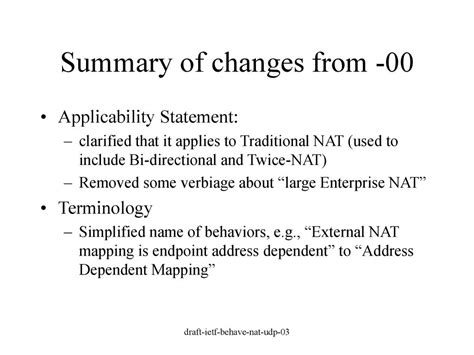 Nat Behavioral Requirements For Unicast Udp Ppt Download