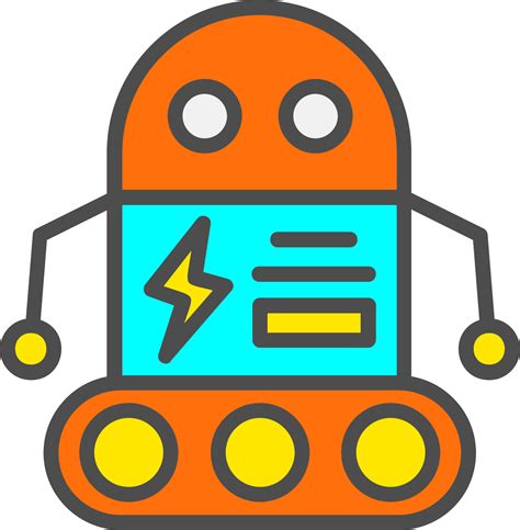 Robot Vector Icon 15556892 Vector Art At Vecteezy