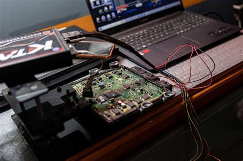 Car Ecu Bench Reading Method Editorial Photo Image Of Repair Fixing 259043001