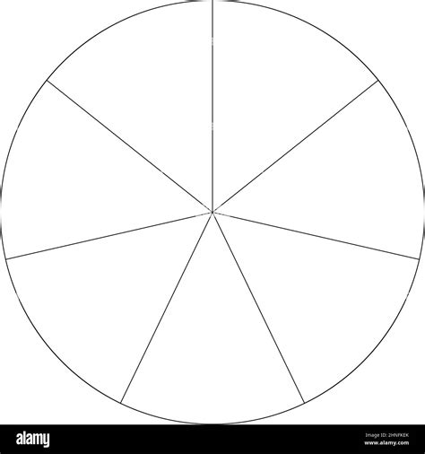 Pie Chart Pie Graph Circle Circular Diagram From 2 To 65 Sections