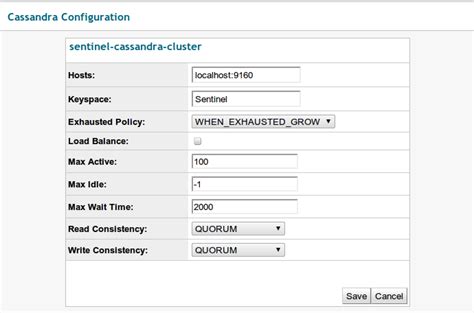 Sentinel Express 400 Sentinel Administration Guide Provisioning Data In Cassandra