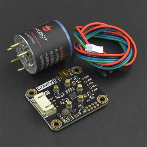 gravity factory calibrated electrochemical co sensor 0 1000 ppm i2c