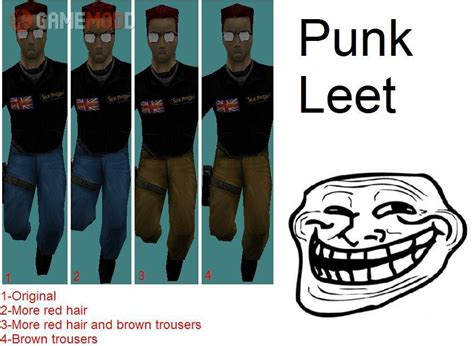 Leet Punk Cs 1 6 Skins Players L33t Gamemodd