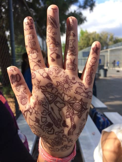 Hand Art Hand Doodles Doodles To Draw On Your Hand Cute Small