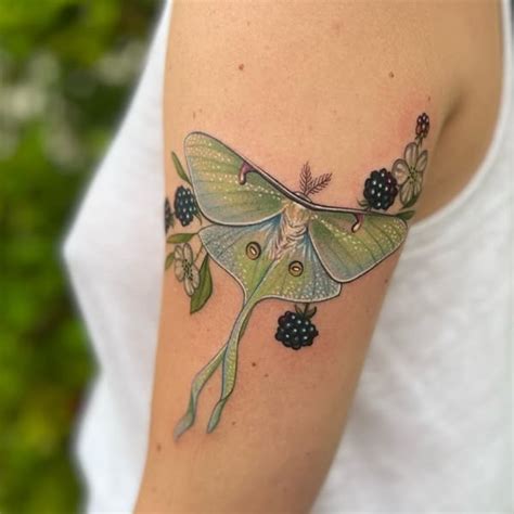 100 Luna Moth Tattoos Meaning Designs And Styles Art And Design