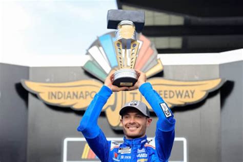 The Big 6 Questions Answered After Kyle Larson Kisses The Indy Bricks