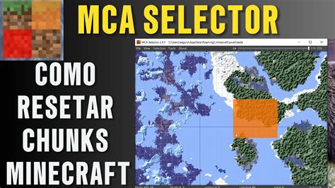 Como Resetar Chunks Minecraft 1211 Com Mca Selec Youtube