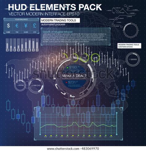 Set Graphs Charts Statistic Data Information Stock Vector Royalty Free 483069970 Shutterstock