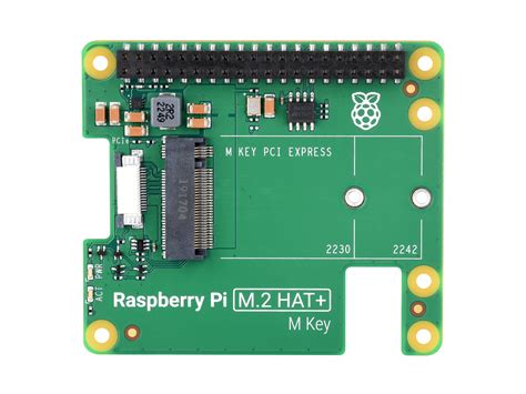 树莓派原装 pi5 pcie 转 m 2 接口扩展板 hat 标准高速读写接口转接板 pi5专用转接板 适用nvme协议m 2接口硬盘