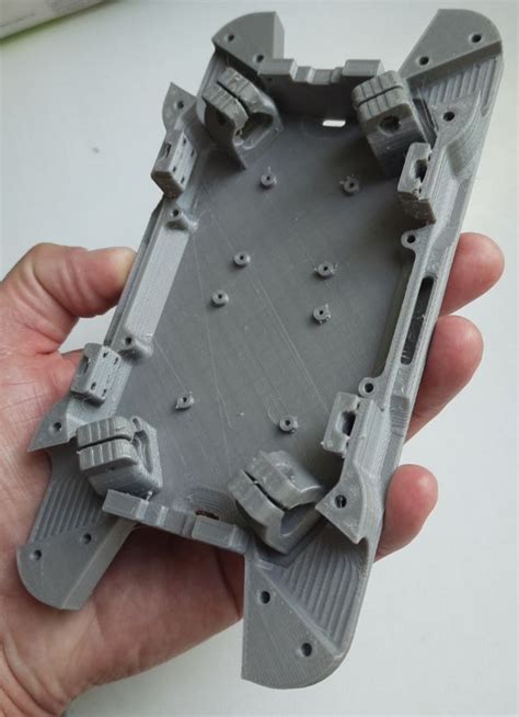 Печатный на 3д принтере квадрокоптер Аква Х Файлы