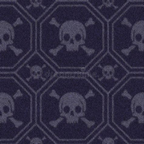 Fabric Seamless Texture Geometric Pattern Stock Illustration