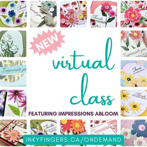 Virtual Class Impressions Abloom Inkyfingers Shop
