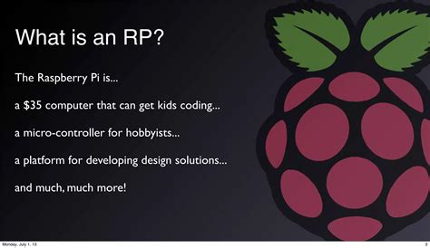 Intro To Raspberrypi Ppt