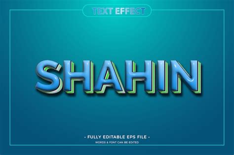 Premium Vector Vector Text Style Effect