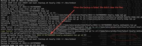 Clear Backup Folder Inside The Container To Keep Storage In Check Issue Tamil Wiki