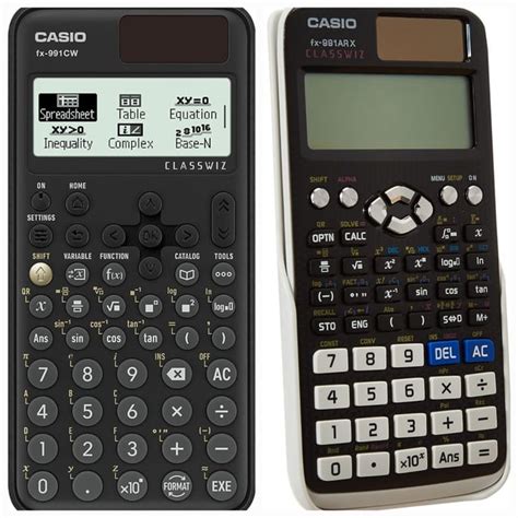 Casio Fx 991 Cw Vs Casio Fx 991 Arx Classwiz Rcalculators