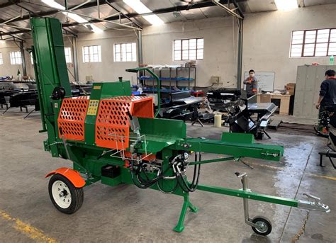 Hydraulic Firewood Processor Forestry Machine Log Splitter Wood