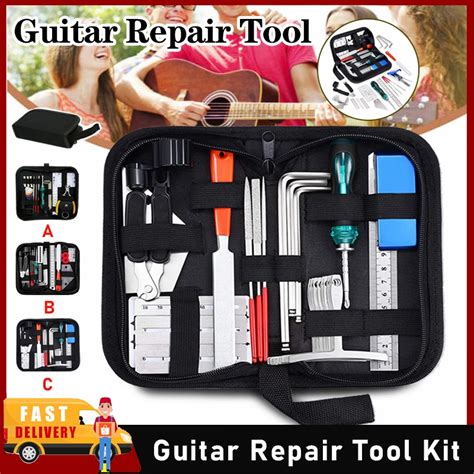 Guitar Tools Guitar Maintenance Kit Repair And Maintenance Tool Kit String Action Ruler Gauge