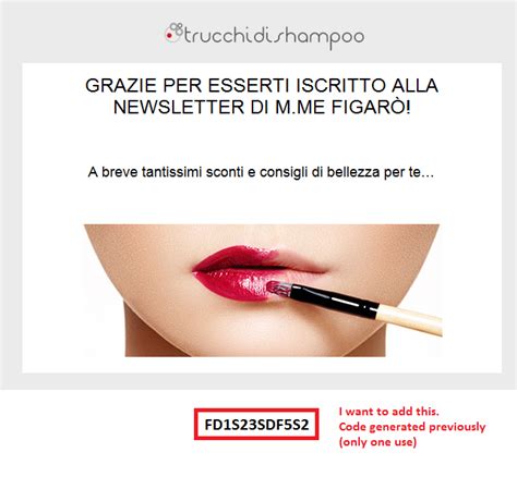 email templates add coupon code in the subscription mail magento 1 9