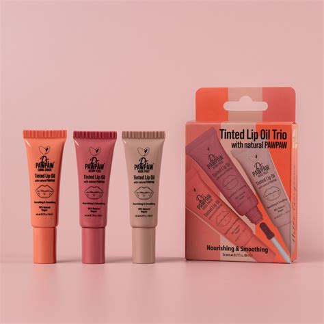 Tinted Lip Oil Trio Dr Paw Paw