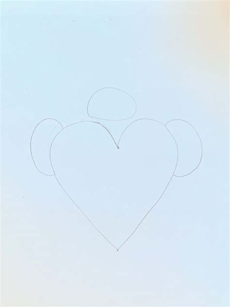 How To Draw A Teddy Bear With A Heart