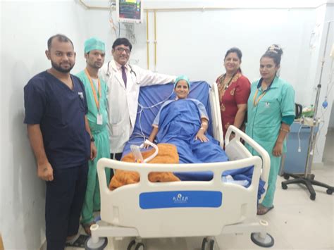 यूनिवर्सल अस्पताल ने ईएसआई के मरीज के तीन वाल्व बदलकर तथा बाइपास सर्जरी कर मरीज को दी नई जान